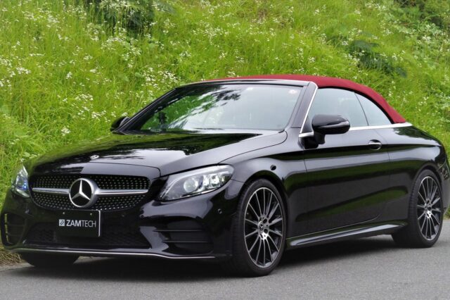 メルセデス・ベンツ C180カブリオレスポーツ ブラック（2018年）388万円 | 輸入車販売 ZAMTECH (ザムテック)